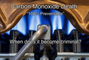 Carbon Monoxide Death - 100% Preventable - Carbon Monoxide Poisoning